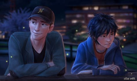Eating Soup With A Fork — Big Hero 6 Screenshot Redraw Of Tadashi And