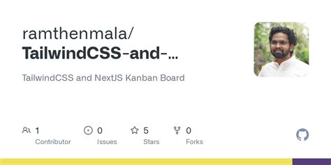 Github Ramthenmala Tailwindcss And Nextjs Kanban Board Tailwindcss And Nextjs Kanban Board