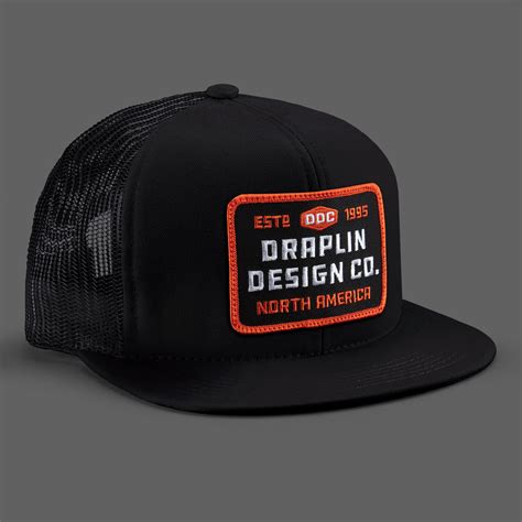 Ddc 149 “ddc Hardware Blackblack Mesh” Action Cap — Draplin Design