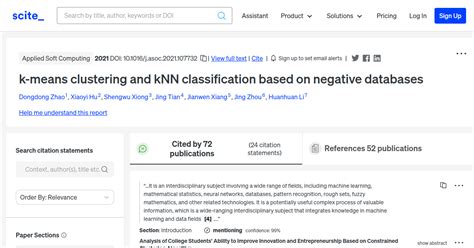 K Means Clustering And Knn Classification Based On Negative Databases