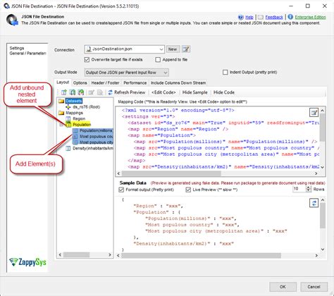 Ssis Tutorial How To Import Html Table Into Json File Json Rest