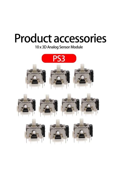 Alloyseed 1 10pcs 3d Analog Joystick Sensor Module Potentiometer Thumb Stick Gamepad Controller