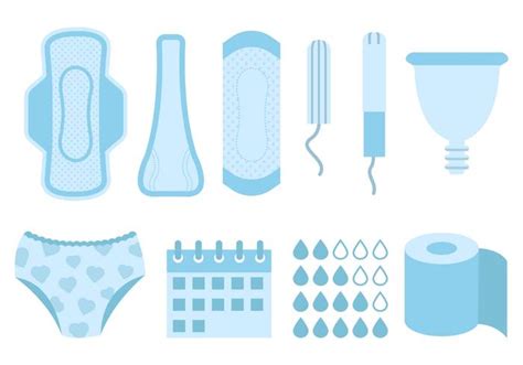 Free Feminine Hygiene Products Vector 121571 Vector Art At Vecteezy