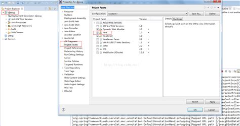 Eclipse，tomcat不能部署项目，提示project Facet Java Version 18 Is Not Supported