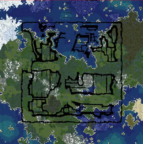 My Dynmap Is Being Strange It Loaded Everything Except For Some Random