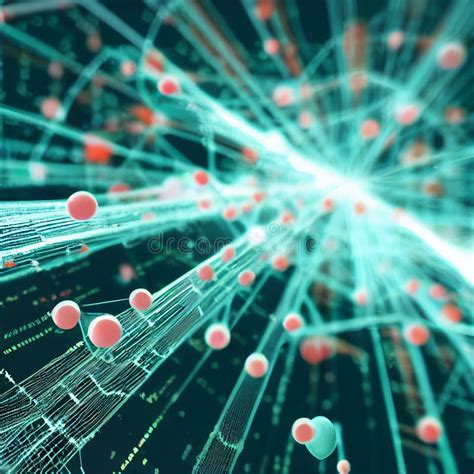 Abstract Technology Big Data Background Big Data Ai Generated Technology Network Connection