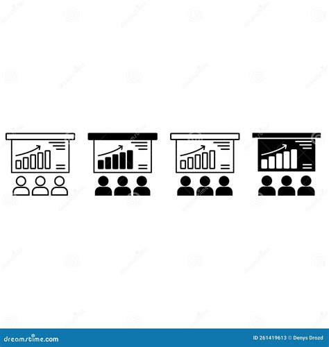 Data Analysis Vector Icons Set Contains Such Icon As Analytic