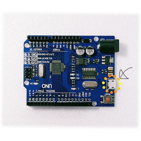 아두이노 우노 R3 개발 보드 Micro Usb 에듀아이오티 Iotkr