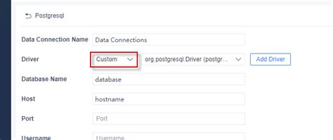 在finreport中添加postgresql的数据库连接 脱缰的野猪 博客园