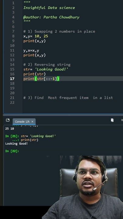 3 Python Interview Question Solutions In 60 Sec Coding Interview Python Shorts Youtube