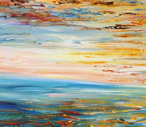 Summer Artwork Large Abstract Painting Art For Sale