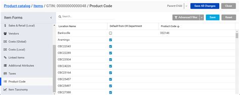 Setting Up Item Attributes