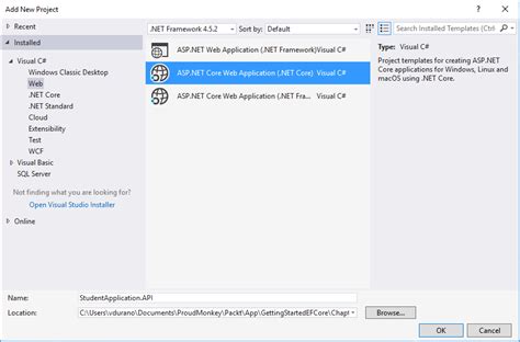 Getting Started With Entity Framework Core Building An ASP NET Core Application With Web API