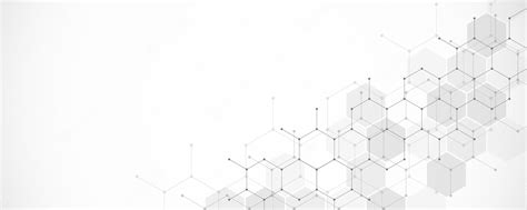 Premium Vector Abstract Design Element With Geometric Background And Hexagons Shape Pattern