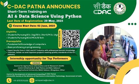 Ai Datascience Python Cdacpatna Bausabour Ict Skilldevelopment