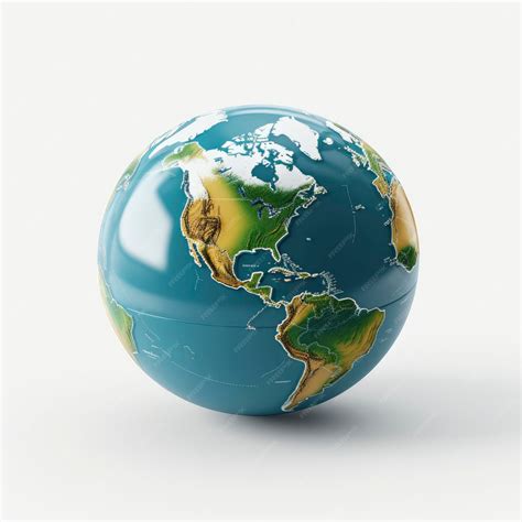 Premium Ai Image 3d Earth Globe Pinpoints Online Deliver Background