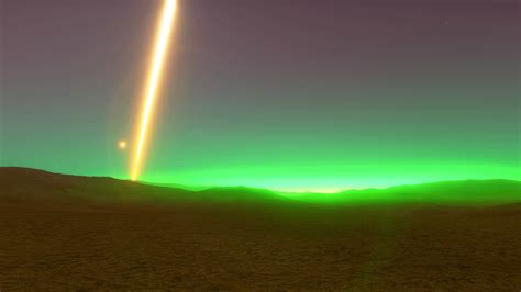 I Found Two Really Cool Planets With Rings Life And Cyan And Green Sunsets R Spaceengine