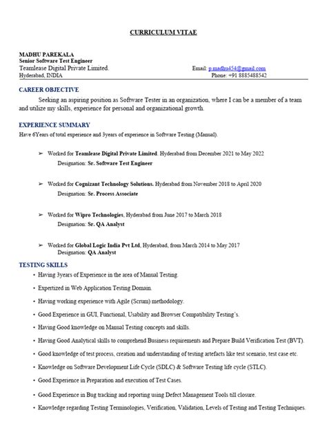 Madhu Pdf Software Testing Software Development Process