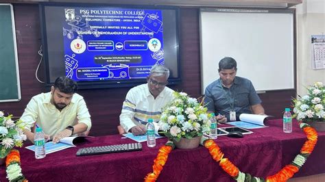 Rudresh Nr On Linkedin Robotics Innovation Education Mou Psgpolytechnic Robomiracle Stem…