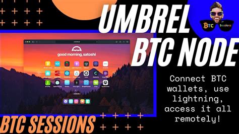 Umbrel How To Use Your Bitcoin And Lightning Node New Youtube