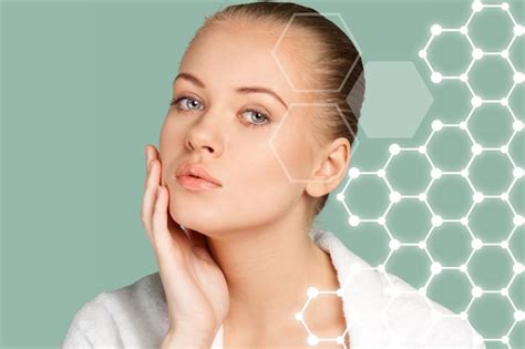 Hermosa Mujer Joven Con Una Piel Perfecta Foto Premium