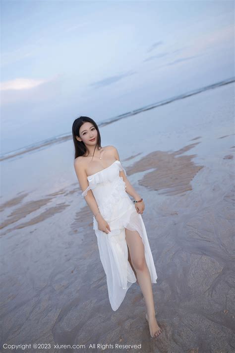 Xiuren秀人网 No6976 Tang Anqi Beach Belles Jambes V2ph