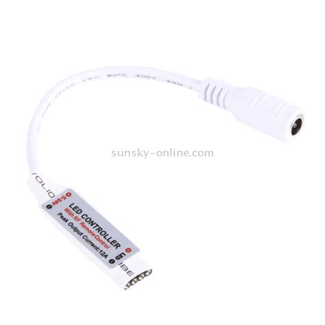 Rgb Led 라이트 스트립 용 Rf 무선 원격 제어 기능이있는 Dc 5v 24v 미니 17 키 Rgb Led 컨트롤러