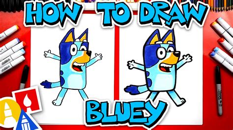 How To Draw Bluey Bingo