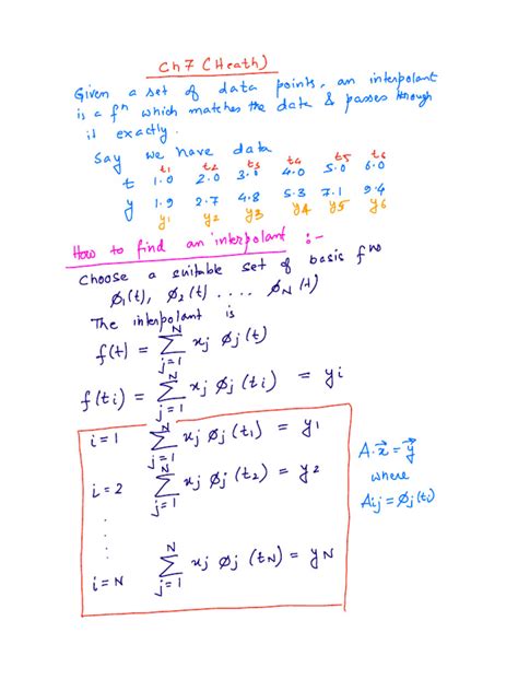 Interpolation Numerical Integration And Pdes Pdf