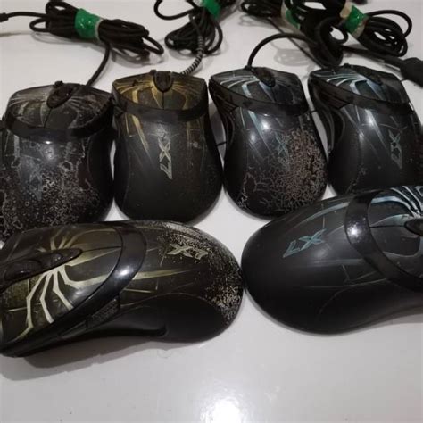 Jual Mouse Gaming Pb A4tech X7 Spider Xl 747h Normal Shopee Indonesia