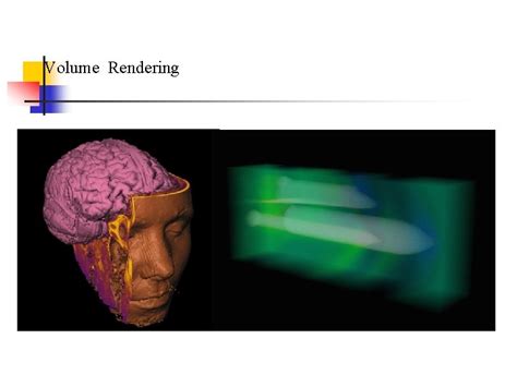 Volume Rendering Scalar Data Visualization 1 Isosurface Extraction