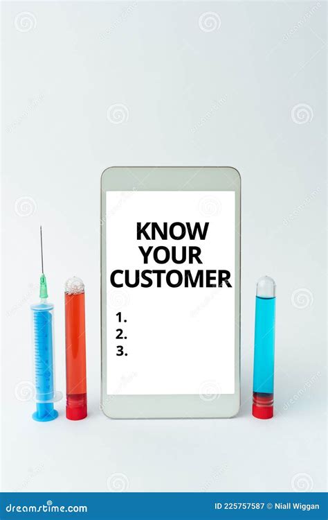 Text Sign Showing Know Your Customer Business Overview The Idea Of Business Identification And