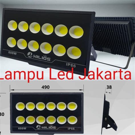 Jual Lampu Tembak LED 600watt 600w Ip66 Outdoor Lampu Sorot Cob 600watt Jakarta Pusat Lampu