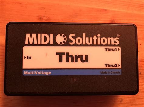 MIDI Solutions MIDI Solutions Thru Reverb