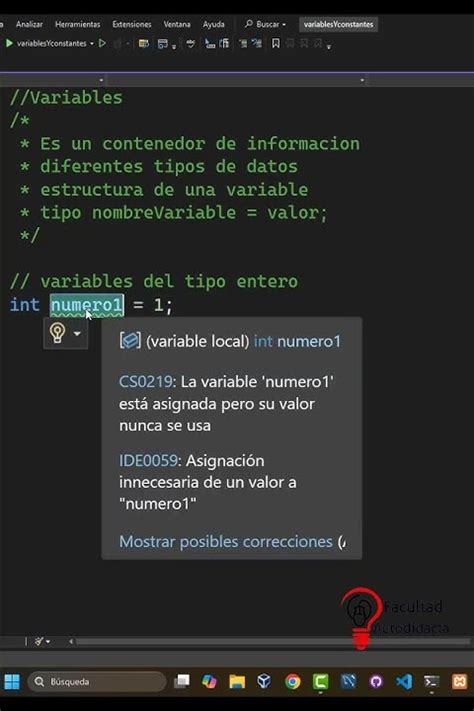 variables del tipo int o entero csharp microsoft net youtube