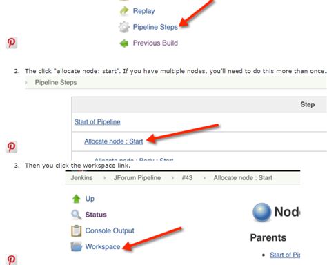 How To View Jenkins Workspace On A Pipeline Job Stack Overflow