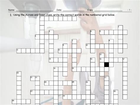 Causative Verb Forms Crossword Puzzle Teaching Resources