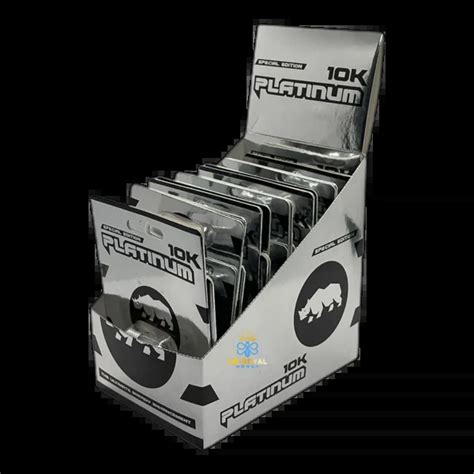 Rhino Platinum 10k Pill 24 Count • Elevate Your Performance And Stamina