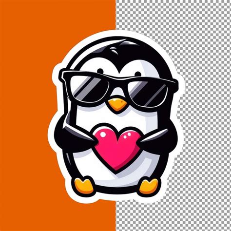 Premium Psd Loving Embrace Sticker