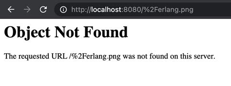 Inets Httpd Dir Listing Href F Issue Erlang Otp GitHub
