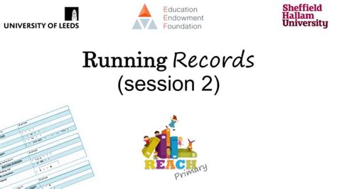 Running Records With Sc And Teacher Codes Uploaded Ppt