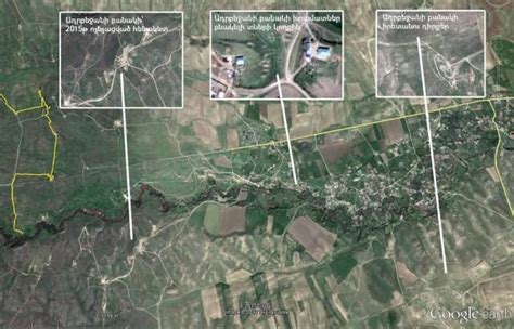 Ադրբեջանական դիրքերը տեղակայվել են գյուղի մեջ՝ բնակելի տների կողքին քարտեզ Ժամանցի Բլոգ