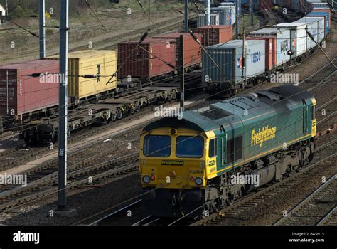 Freightliner Class 66 Diesel Locomotive Ipswich Freight Marshalling