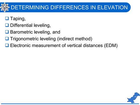 Lecture 06 Leveling Theory Methods And Equipment Pptx