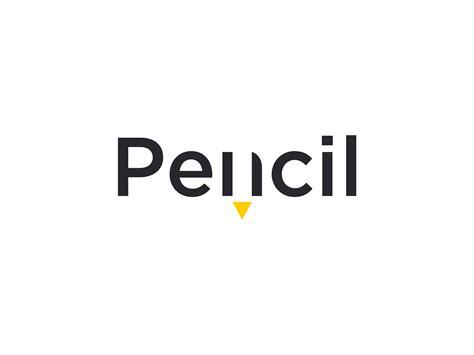 Pencil Typography Logo By Hadisur Rafsan On Dribbble