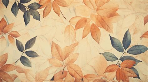 Premium Photo Retro Vintage Leaves Background