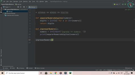 Tutorial Python 1 Separar un número a dígitos YouTube
