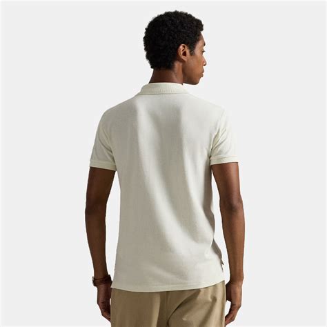 Polo Ralph Lauren Slim Fit Mesh Mens Polo T Shirt Beige 710536856417