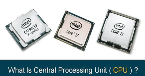 What Is CPU Parts And Functions Of A CPU TechnoWifi