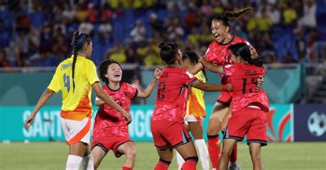 김은정호 6년 만에 돌아온 U 17 여자 월드컵 본선 첫 판서 콜롬비아와 1 1 무승부